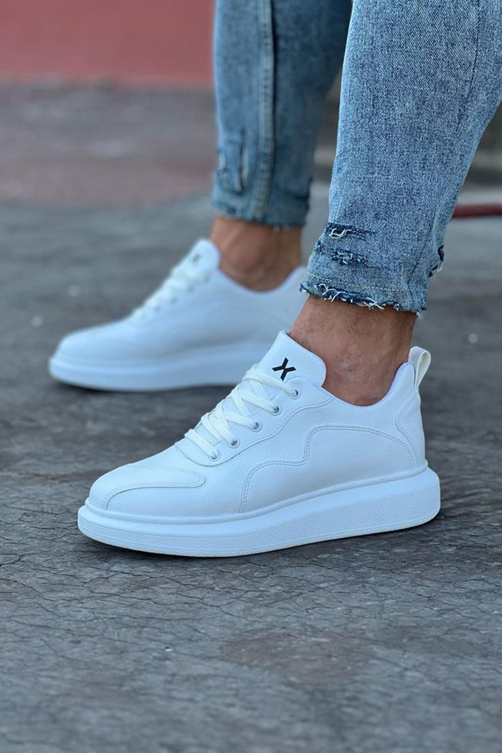 WG301 White Men's Casual Shoes | STREETMODE